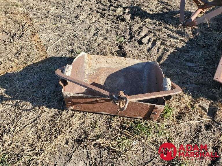 Horse Drawn Dirt/Slip Scoop Scraper - Adam Marshall Land & Auction, LLC