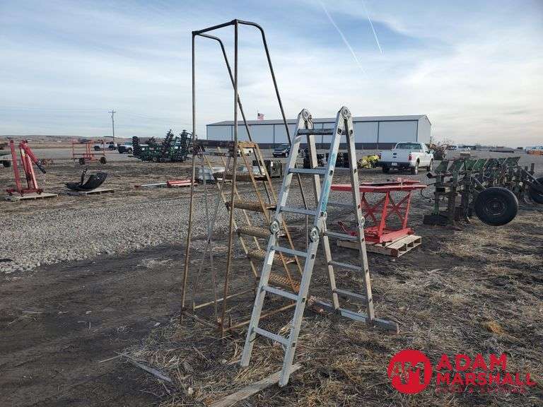 (1) "Mighty Giant" Ladder and (1) Truck Ladder - Adam Marshall Land ...