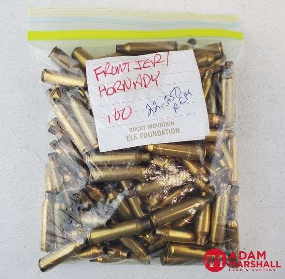 Brass Only - Frontier/Hornady 22-250 Rem (175) - Adam Marshall Land ...