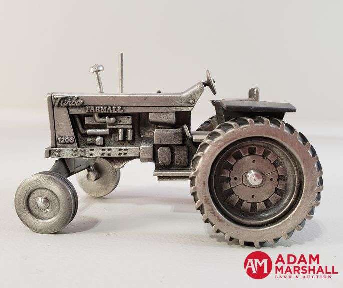 (2) SpecCast Case iH Pewter Collectibles tractors - Adam Marshall Land ...