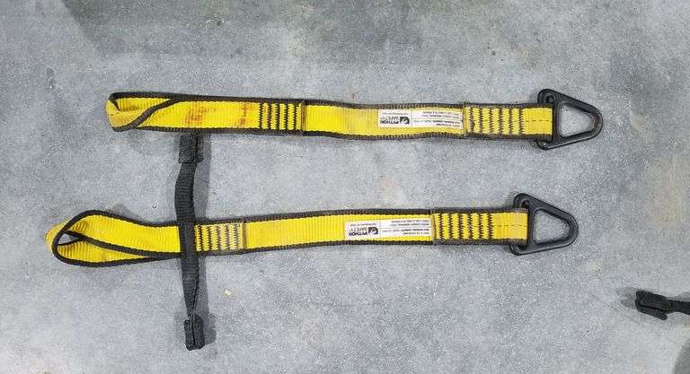 Assorted Python Bungee Tethers, Tool Cinches, Belt Loop D-Rings, Etc ...