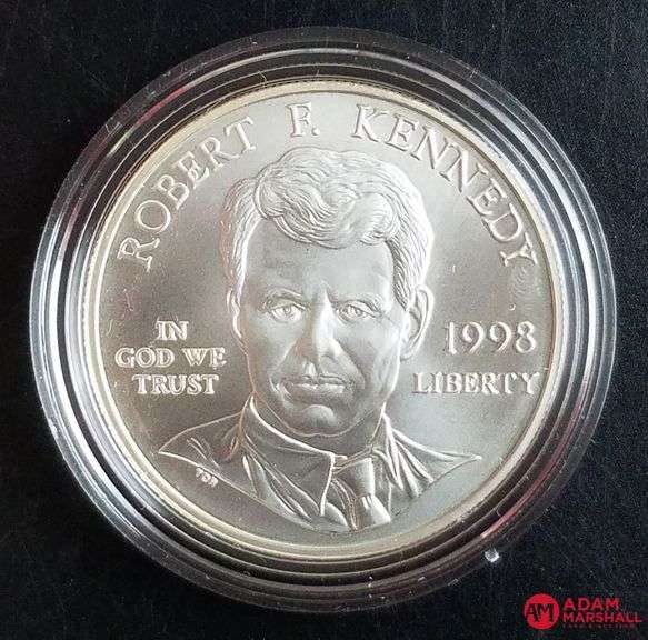1998 Robert F Kennedy Memorial Commemorative Coins - Matte Finish ...