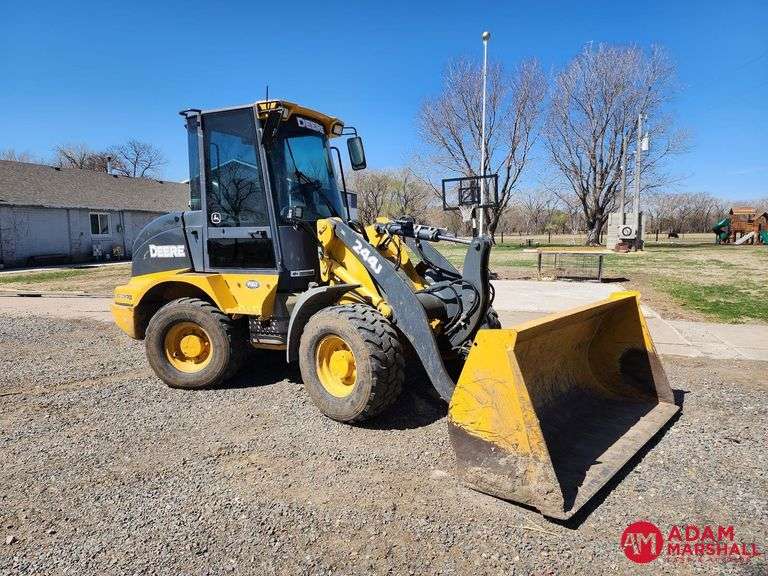 2010 John Deere 244J Wheel Loader - Adam Marshall Land & Auction, LLC