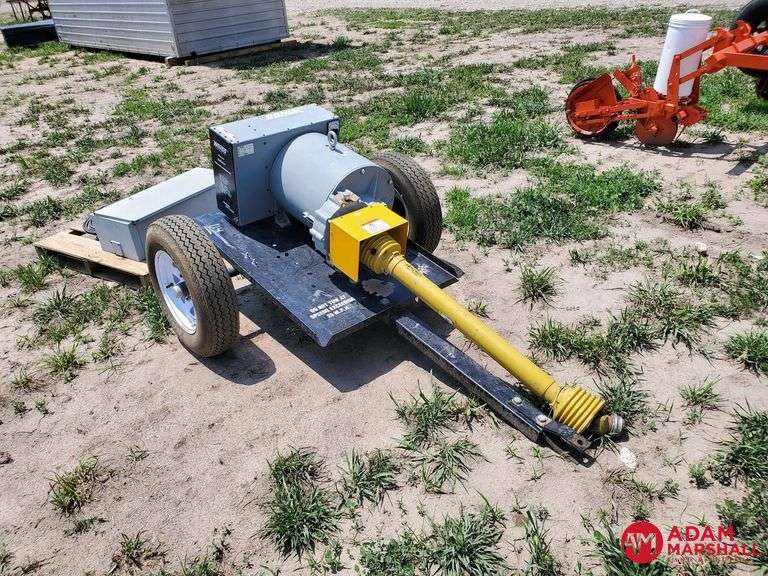 Winco PTO Driven Generator w/ Cart - Adam Marshall Land & Auction, LLC