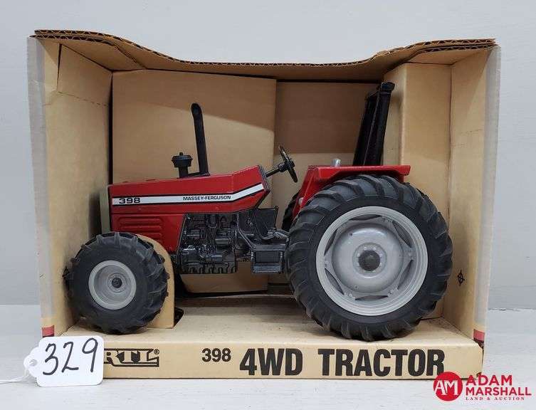 ERTL Massey-Ferguson 398 tractor #1181 - Adam Marshall Land & Auction, LLC