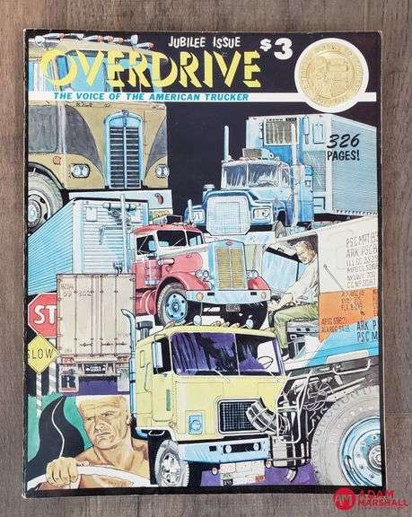 Overdrive Magazine Jubilee Issue 1971 - Adam Marshall Land & Auction, LLC