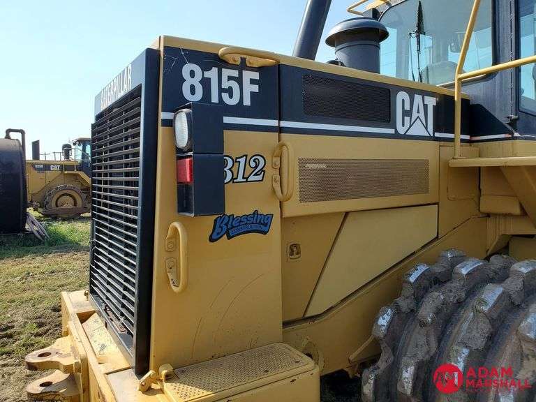 1998 Caterpillar 815F Soil Compactor - Adam Marshall Land & Auction, LLC