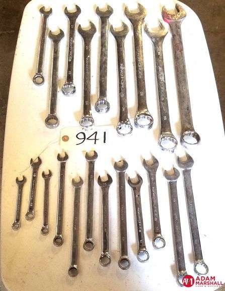 Assorted Metric Combination Wrenches - Adam Marshall Land & Auction, LLC