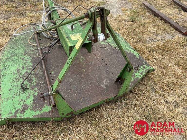 John Deere 5FT Rotary Mower, 3PT. - Adam Marshall Land & Auction, LLC