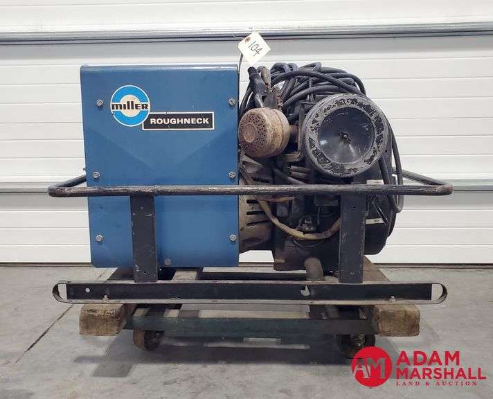 Miller Roughneck 1E AC Welding Generator - Adam Marshall Land & Auction ...