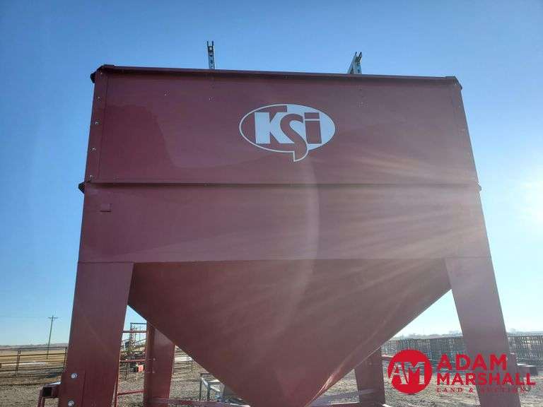 KSI Conveyor 300 Seed Treater Hopper - Adam Marshall Land & Auction, LLC