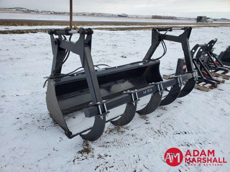 Hidden Valley 8FT Grapple Bucket w/ Euro Mounts. - Adam Marshall Land ...