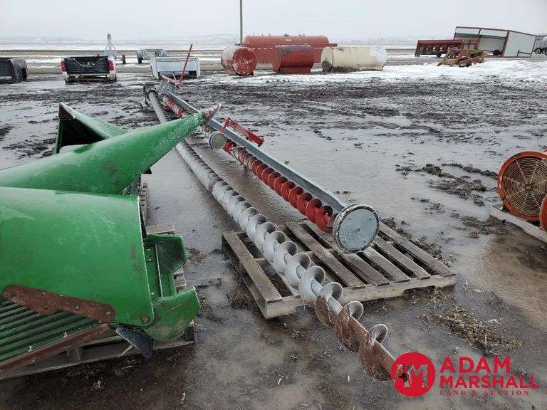 (2) Augers - (1) Sweep Auger, 27ft (1) 8" Unloading Auger, 32ft - Adam ...