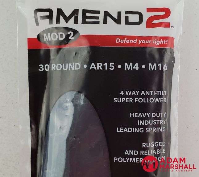 (2) Amend 2 Mod 2 AR15/M4/M16 30 Rd Magazines - Adam Marshall Land ...