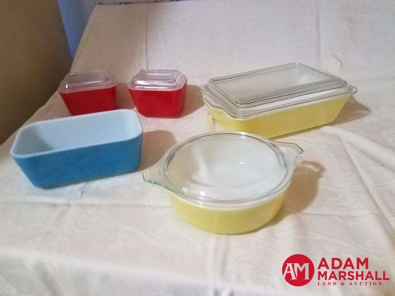 Pyrex Dish Set - Adam Marshall Land & Auction, LLC