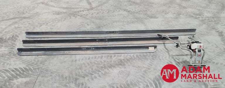 Wacker Neuson Vibratory Hand-Guided Power Screed System - Adam Marshall ...