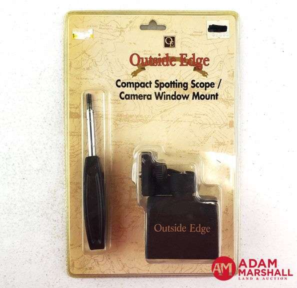 Outside Edge Compact Spotting Scope/Camera Window Mount - NIB - Adam ...