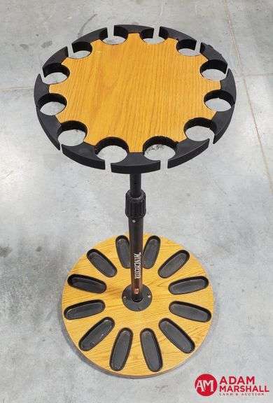 Winchester "Run Around Susan" 12 Gun Rotating Gun Rack - Adam Marshall ...