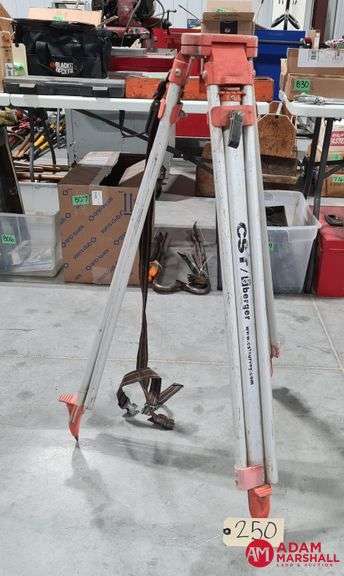CST Berger Survey Transit Tripod - Adam Marshall Land & Auction, LLC