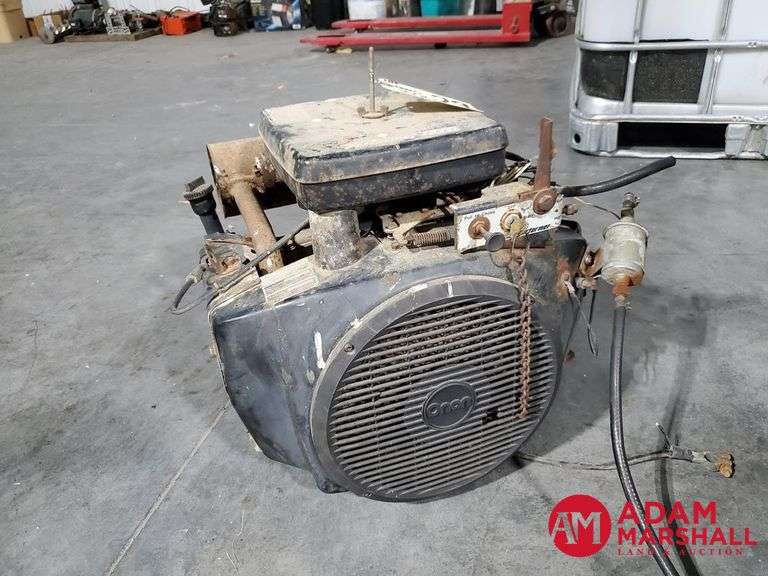 Onan Performer 18XSL Motor - Gasoline - Adam Marshall Land & Auction, LLC