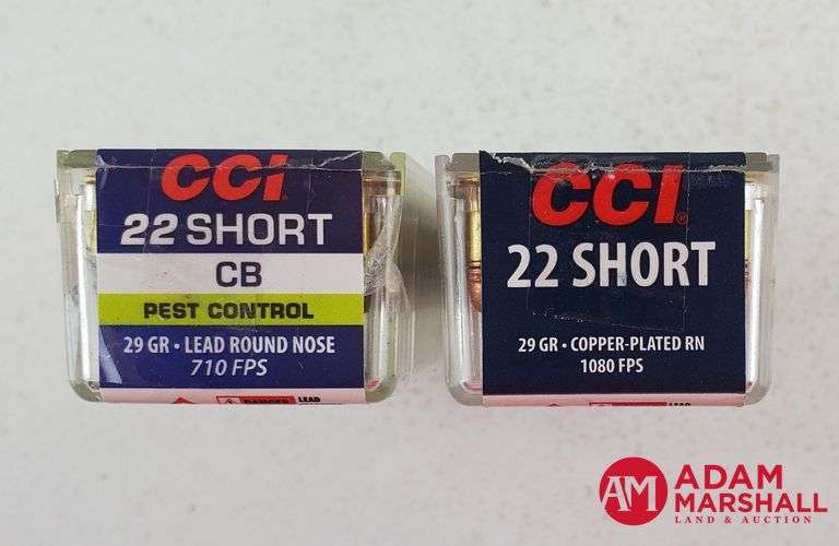 CCI 22 Short - 29 Gr: CB Pest Control Lead RN (1 X 100) + Copper-Plated ...
