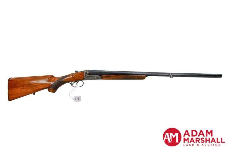 AYA SXS Shotgun - 12 GA, 2/3/4", Full & Mod - SN: 40564 - Adam Marshall Land & Auction, LLC