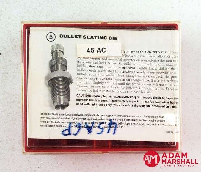 Lee 45 ACP Reloading Die Set - FirearmAuction.com