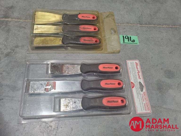 (2) Blue Point 3 Piece Scraper Sets - Adam Marshall Land & Auction, LLC