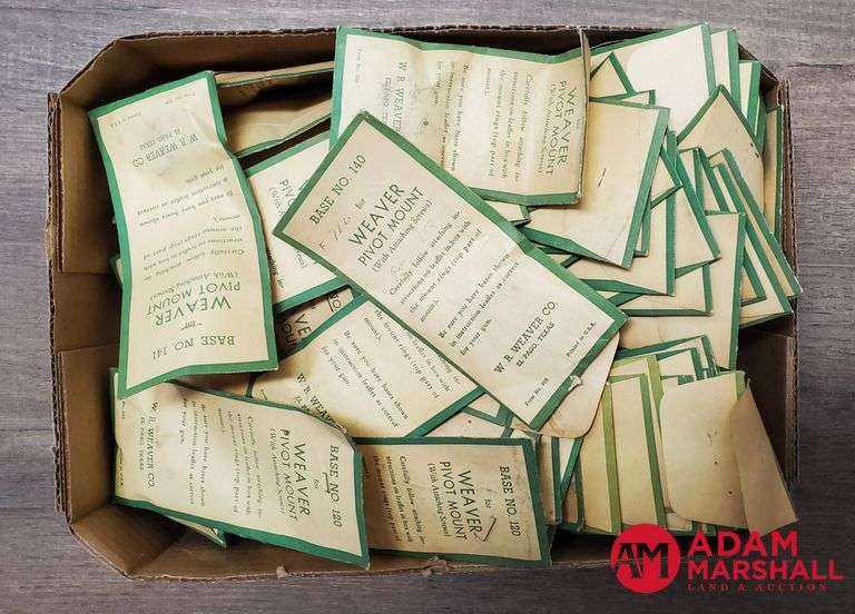 Assorted Scope Rings & Mounts & Assorted Weaver Pivot Mounts - Adam ...