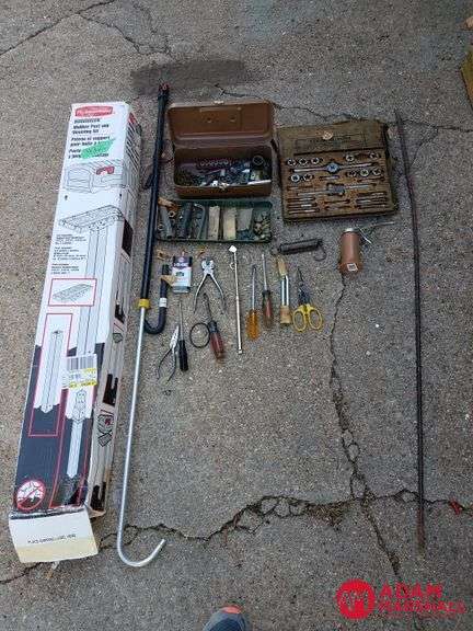 Mailbox Post & Mounting Kit, Gutter Cleaner, Tap Drill Set, Oil Can ...
