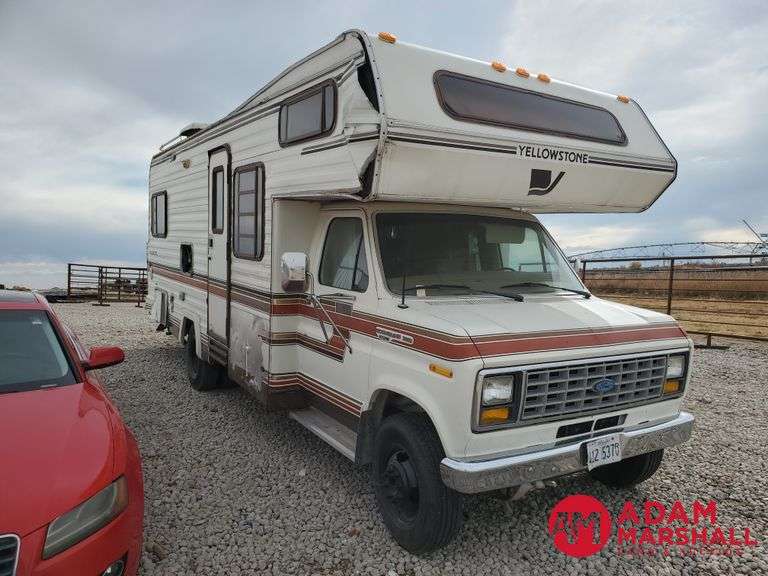 1985 Ford E-Series RV/Camper - Gasoline - Adam Marshall Land & Auction, LLC