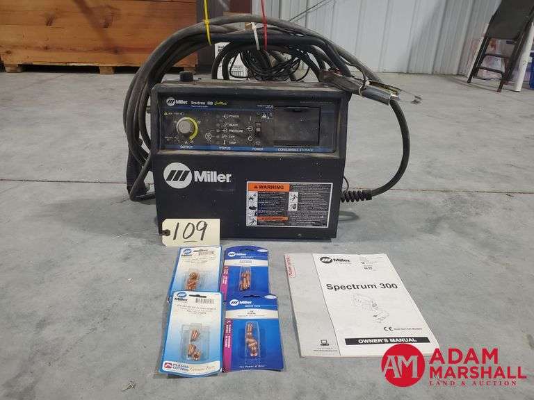 Miller Spectrum 300 Plasma Cutter, Accessories and Owners Manual - Adam ...