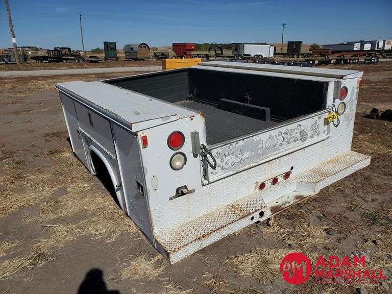 Knapheide Pick Up Utility Box - 8 Ft, Eight Tool Box Compartments ...