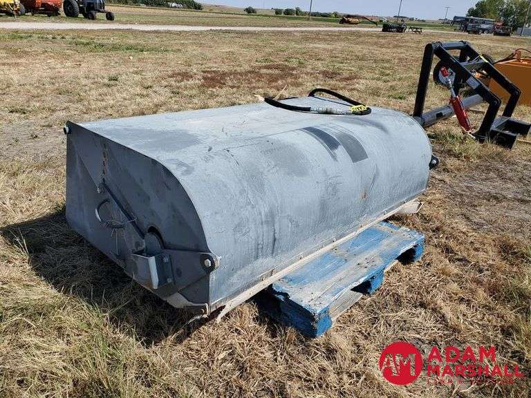 Wolverine Box Broom Sweeper For Skid Steer - 72" - Adam Marshall Land ...