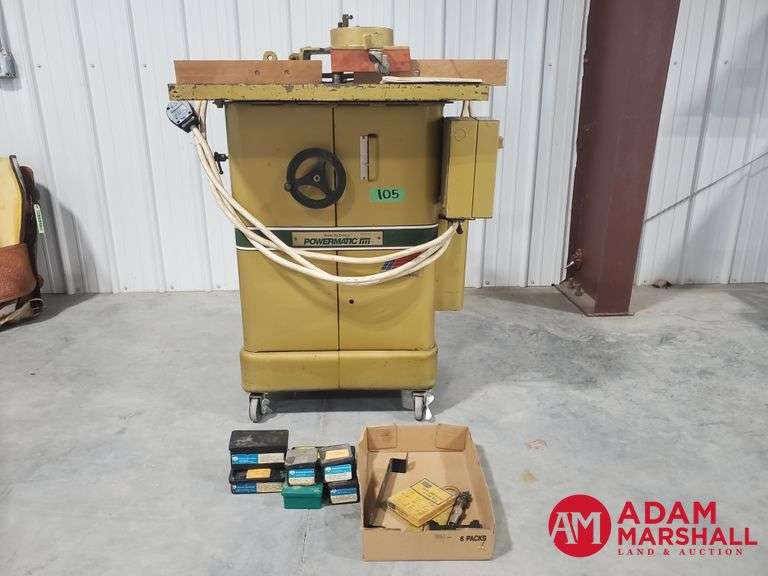 Powermatic Spindle Shaper Model 26 with Manual - Adam Marshall Land ...