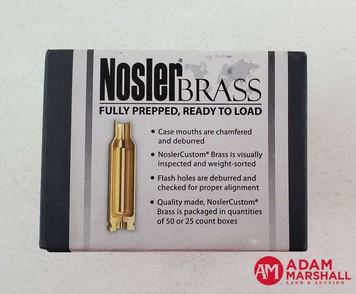 Brass Only - Nosler 7MM STW - New (25) - Adam Marshall Land & Auction, LLC
