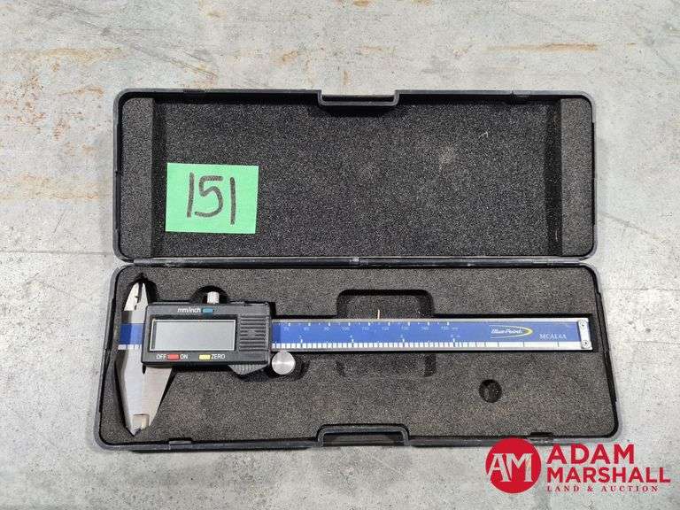 Blue Point by Snap-On Digital MCAL6A Caliper in Hard Case - Adam ...