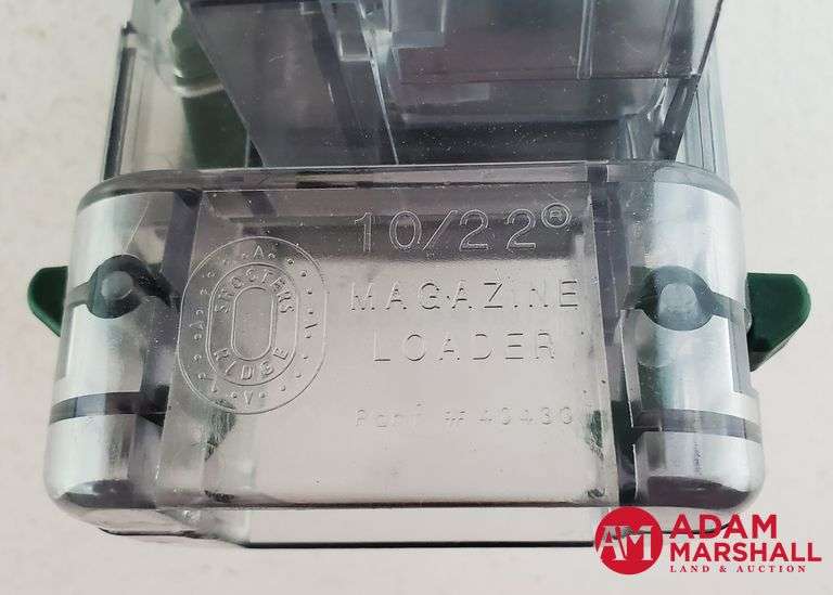 Shooters Ridge 10/22 Magazine & Magazine Loader - Adam Marshall Land ...