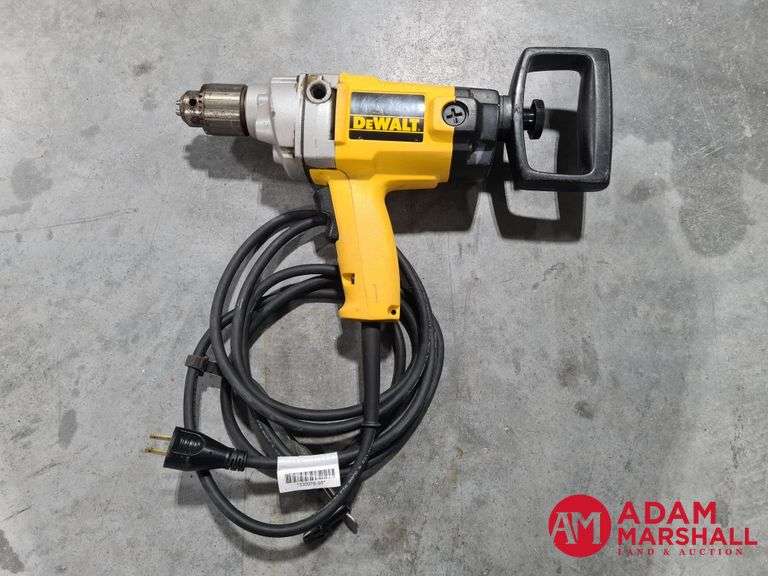 DeWalt DW130 1/2" Corded Reversing Drill - Adam Marshall Land & Auction ...