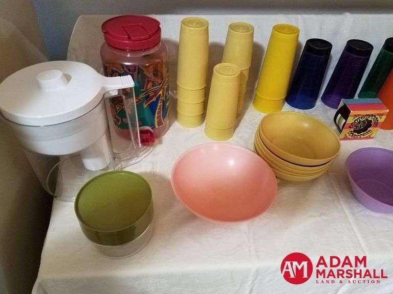 Assorted Vintage Tupperware, Pitchers & More - Adam Marshall Land ...