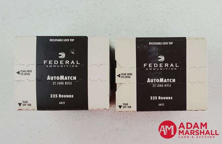 Federal AutoMatch 22 LR - 40 Gr Solid (2 X 325) - Adam Marshall Land ...