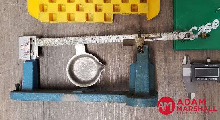 Assorted Reloading - Trays, Lube Pad, Scale, Caliper, Etc - Adam ...