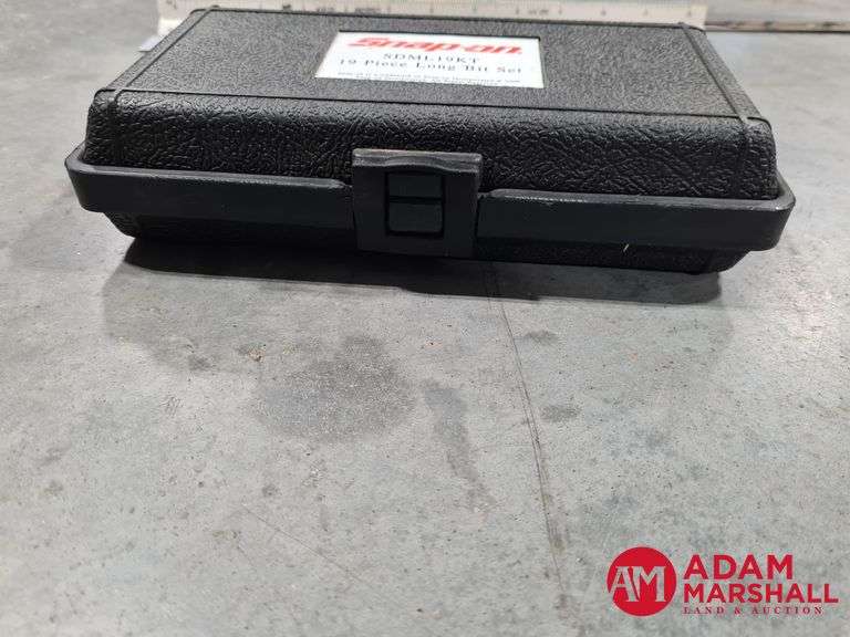 Snap-On SDML19KT 19-Piece Long Bit Set with Hard Case and Measuring ...