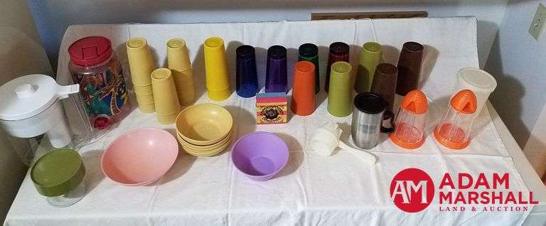 Assorted Vintage Tupperware, Pitchers & More - Adam Marshall Land ...