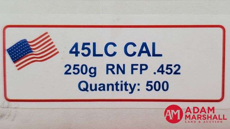 Bullets - Laser-Cast 45 LC 250 Gr .452 (500) - Adam Marshall Land ...