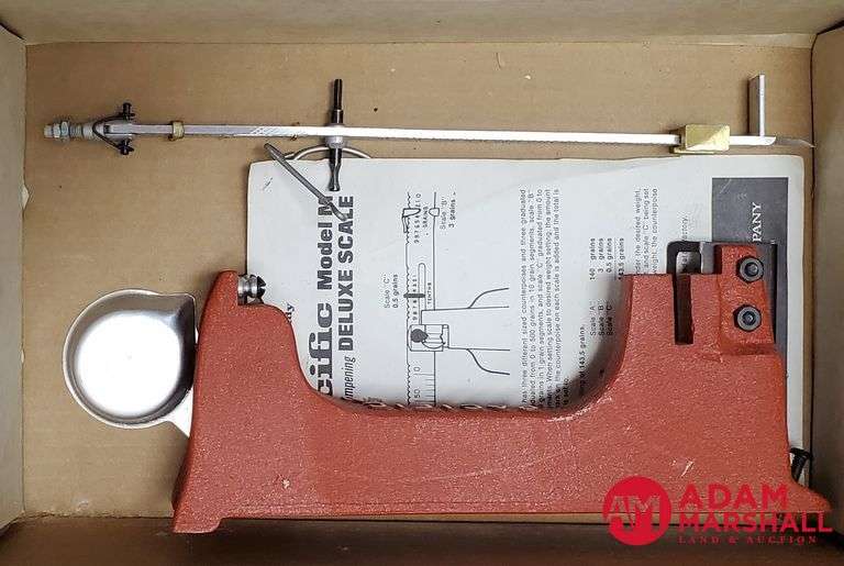 Pacific Reloading Tools - Deluxe Scale & Powder Measure - Adam Marshall ...