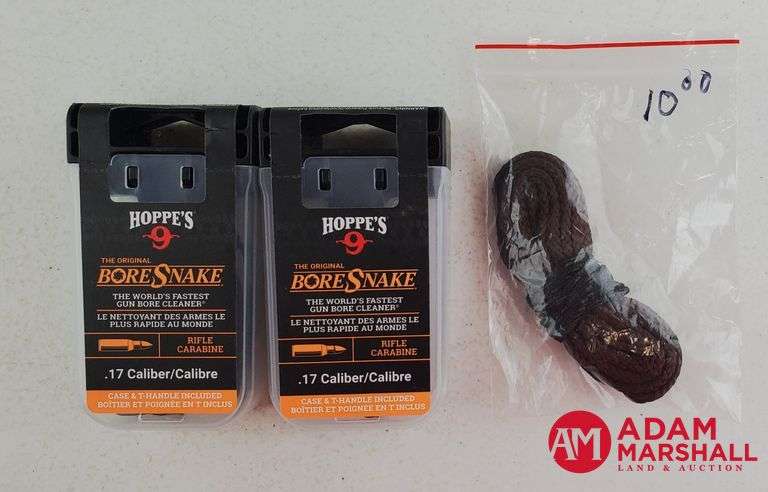 (3) Hoppe's Bore Snakes - 17 - Adam Marshall Land & Auction, LLC