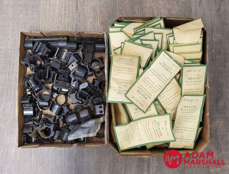 Assorted Scope Rings & Mounts & Assorted Weaver Pivot Mounts - Adam ...