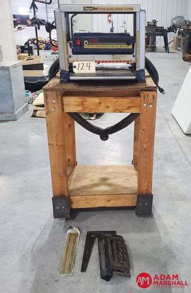 Rapid Set Ryobi Blade Change System. 12 5/16" Precision Surface Planer ...