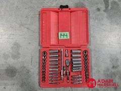 Snap-On General Service Set with Hard Case. SAE/Metric Complete Socket ...